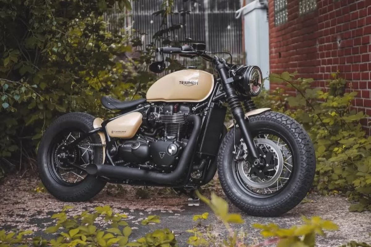 Triumph Bobber Moderne Triumph Bonneville Bobber For The Ride