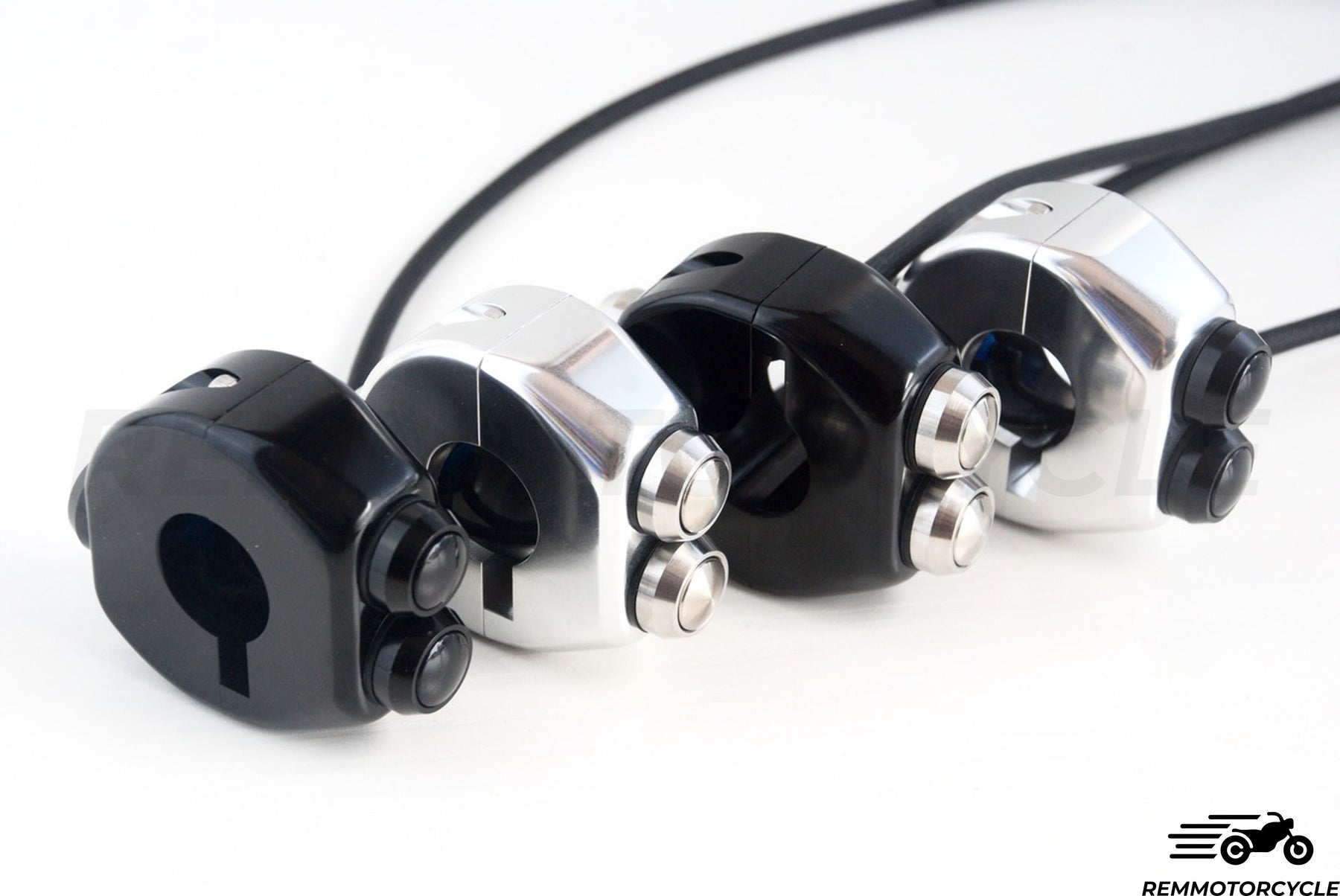 Commodo moto 22 ou 25 mm - BOX - REMMOTORCYCLE